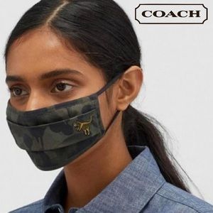 Coach Accessories | Coach Rexy Face Mask With Wild Beast Print | Poshmark